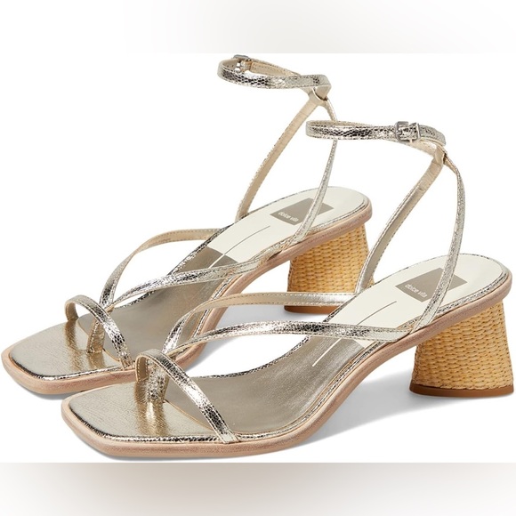 Dolce Vita | Shoes | New Dolce Vita Banita Sandals Gold Raffia | Poshmark
